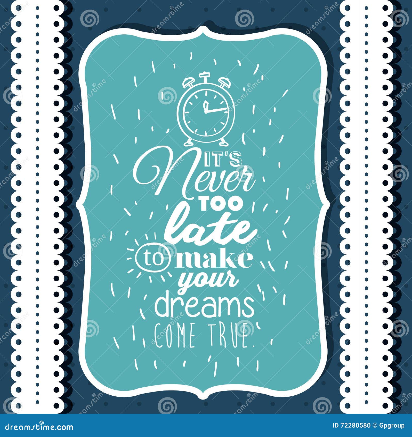 Message in Calligraphy Design Stock Vector - Illustration of poster ...