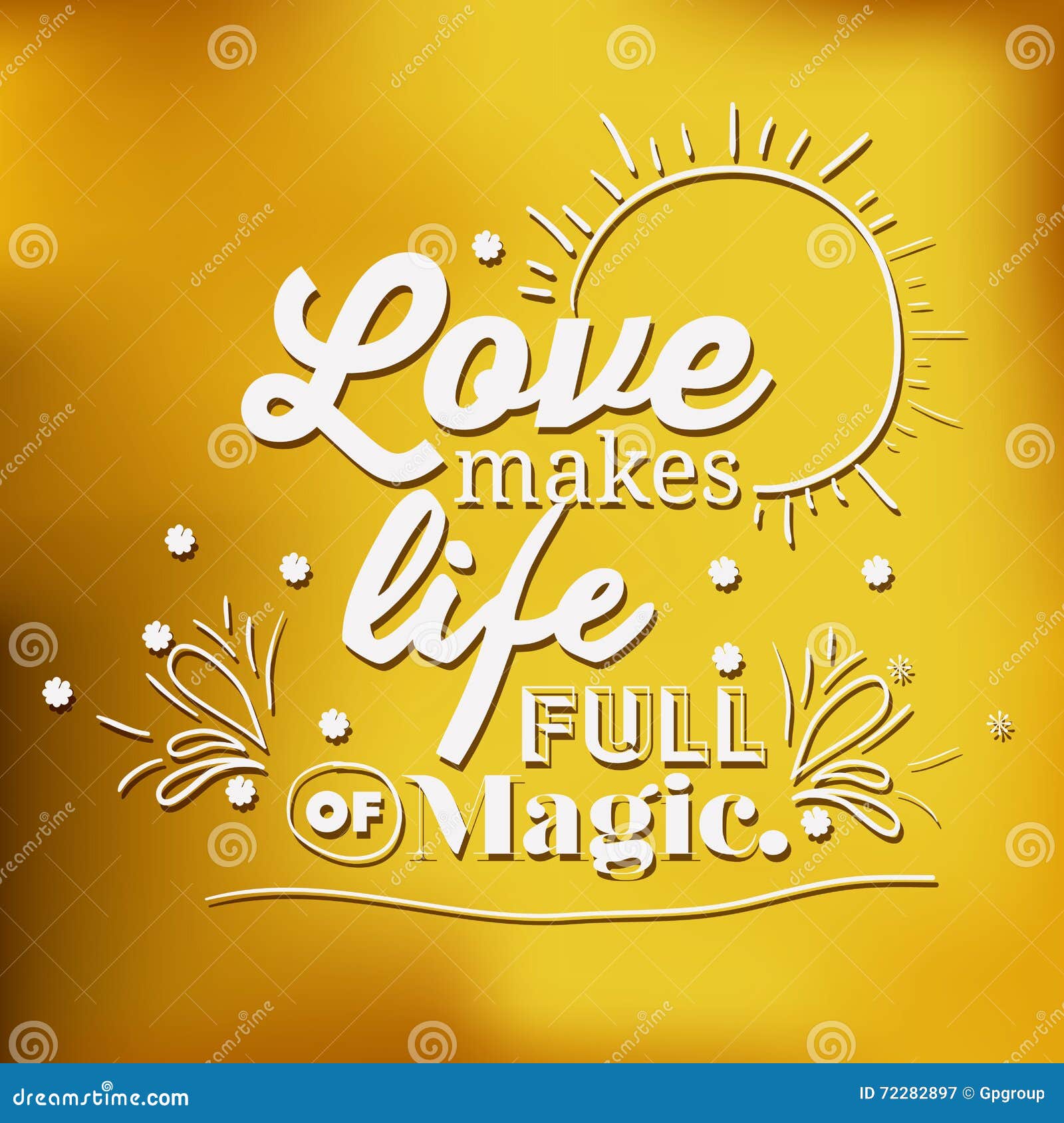 Message in Calligraphy Design Stock Vector - Illustration of quotes ...
