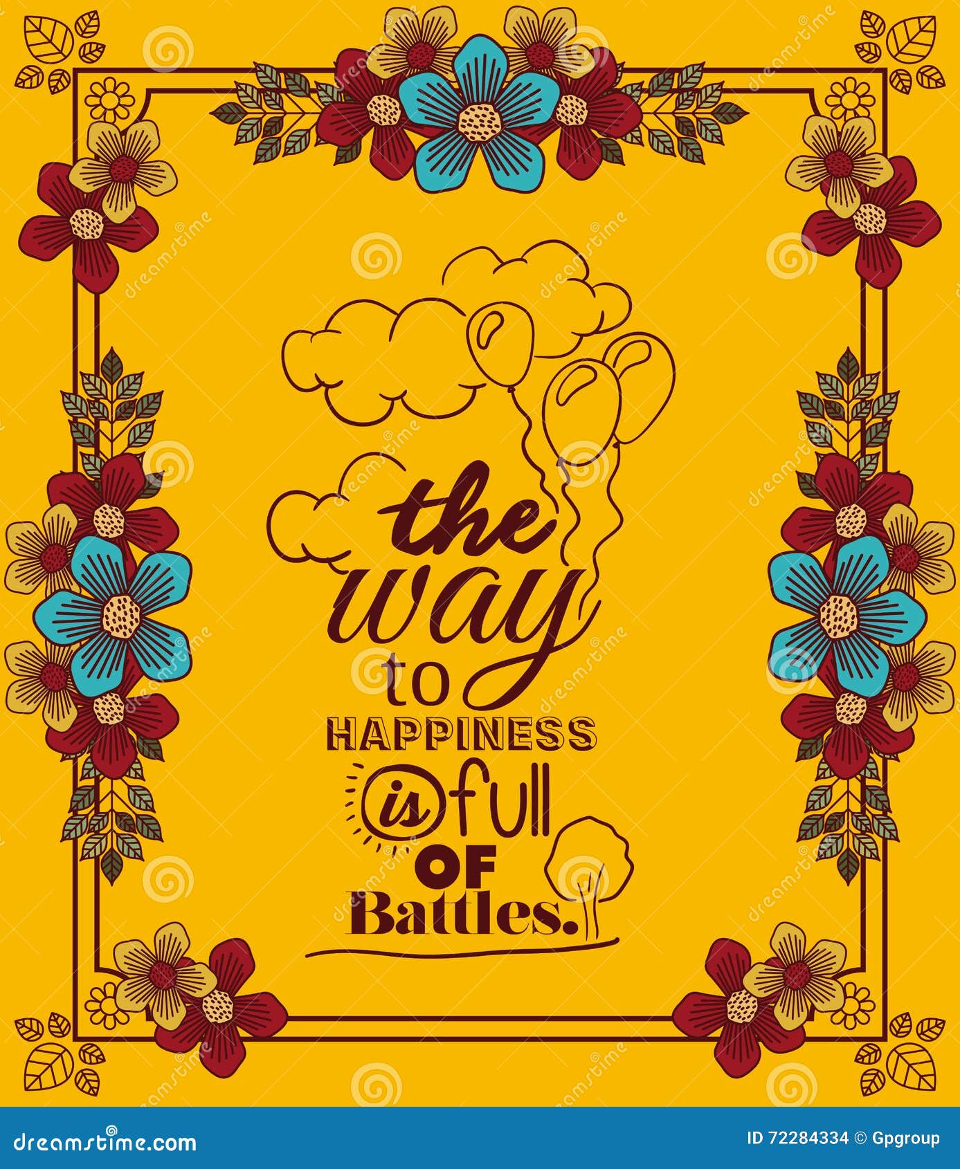 Message in Calligraphy Design Stock Vector - Illustration of quote ...