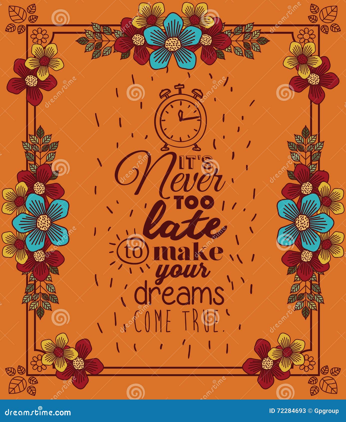 Message in Calligraphy Design Stock Vector - Illustration of leafs ...