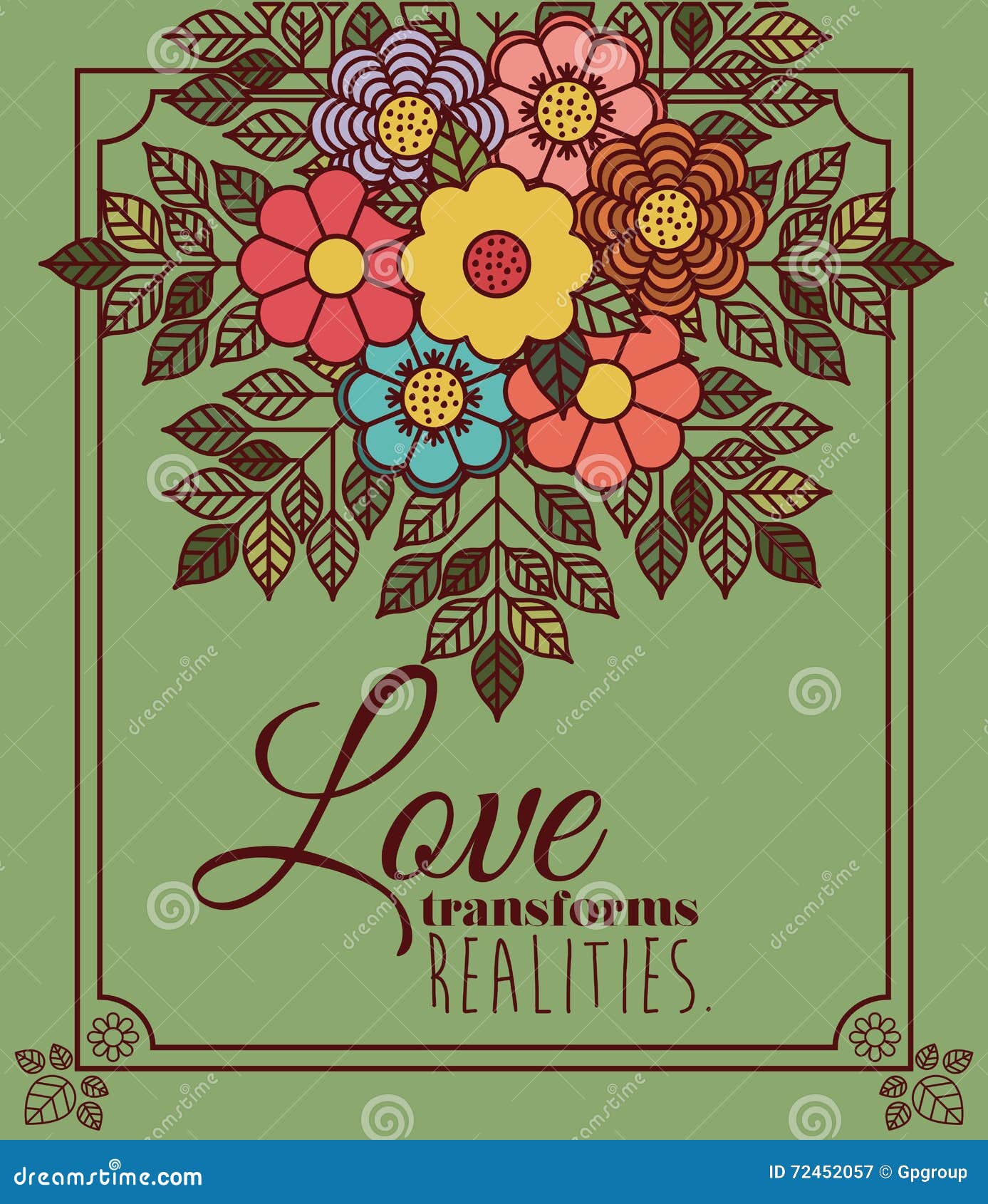 Message in Calligraphy Design Stock Vector - Illustration of poster ...