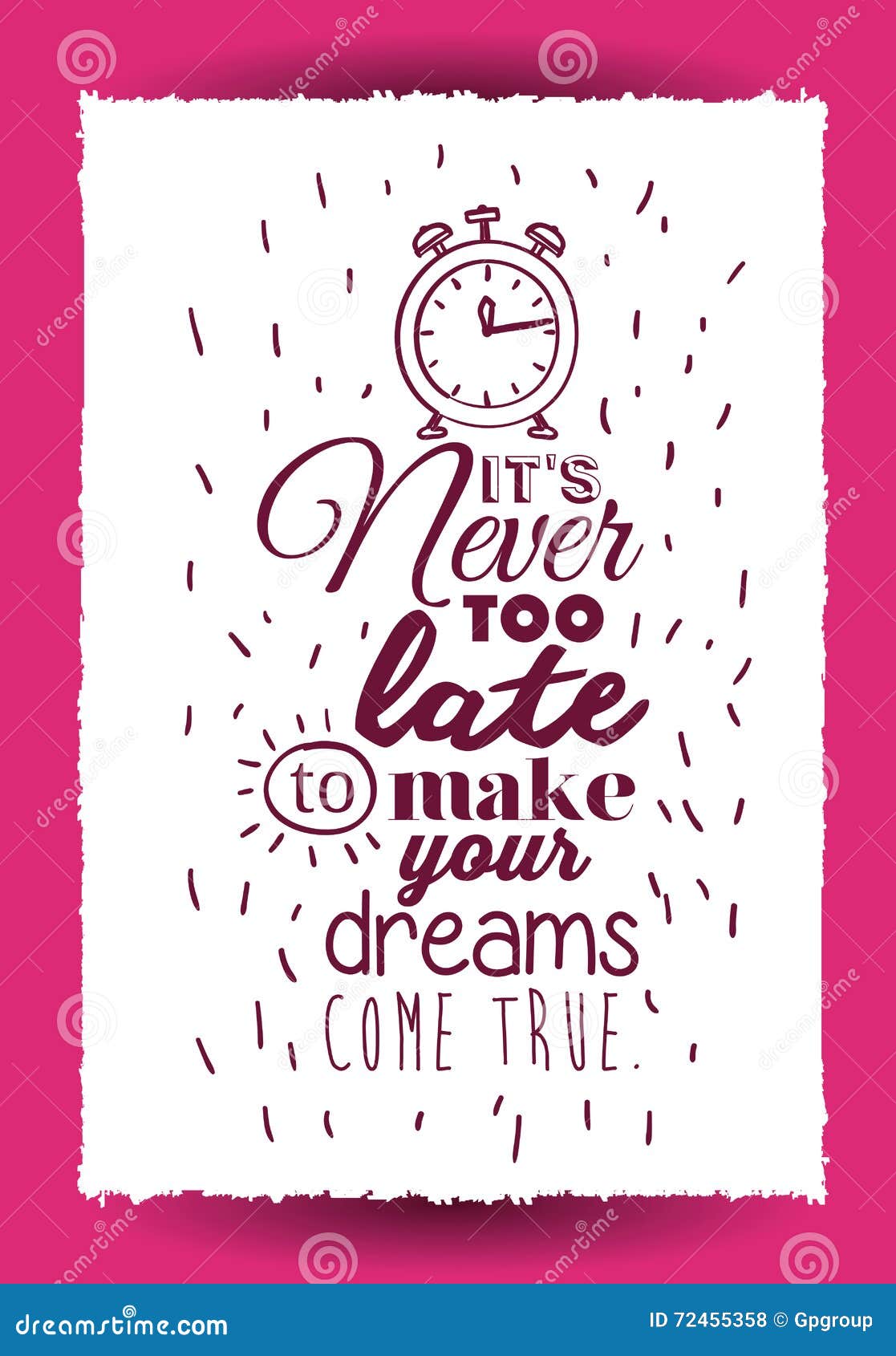 Message in Calligraphy Design Stock Vector - Illustration of quote ...