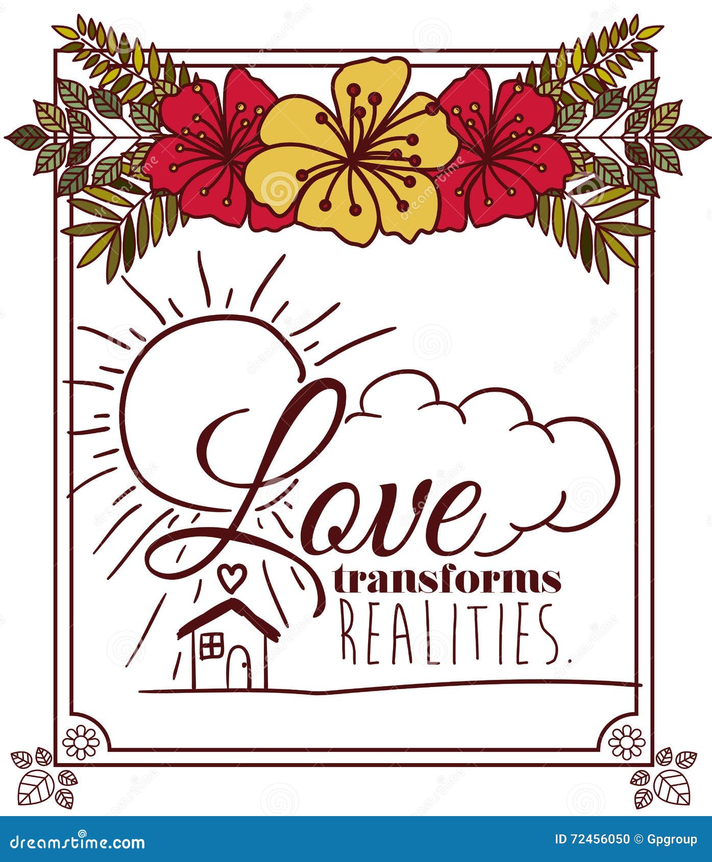 Message in Calligraphy Design Stock Vector - Illustration of motivation ...