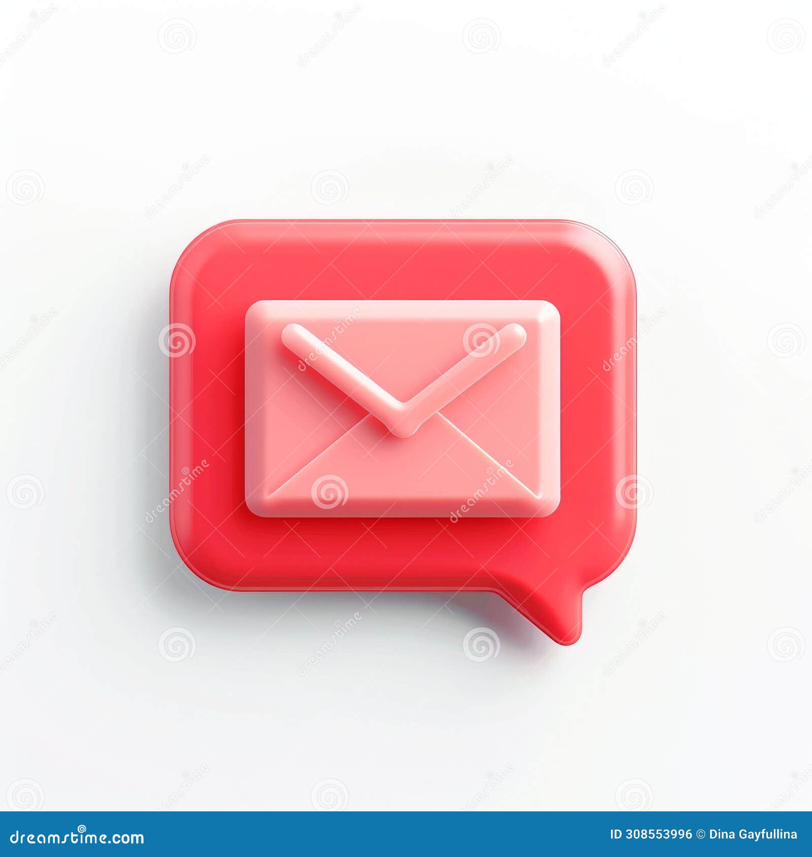 Message Design Icon, White Background Stock Illustration - Illustration ...