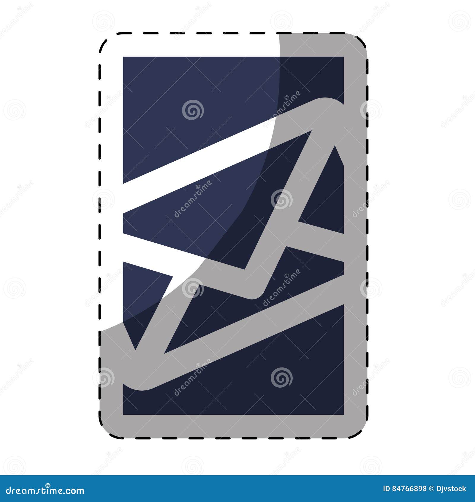 Message or Email Button Thumbnail Image Stock Illustration ...