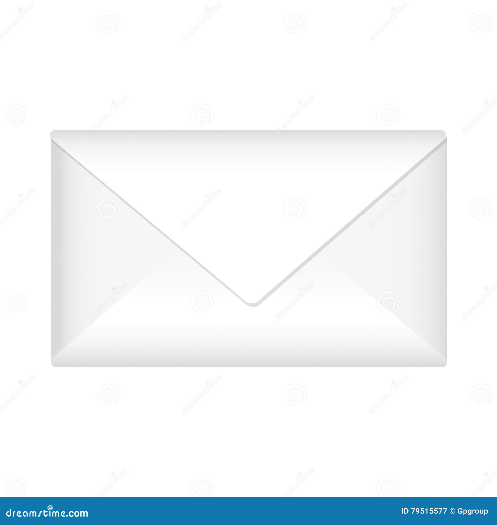 Message Envelope Icon Image Stock Vector - Illustration of office ...