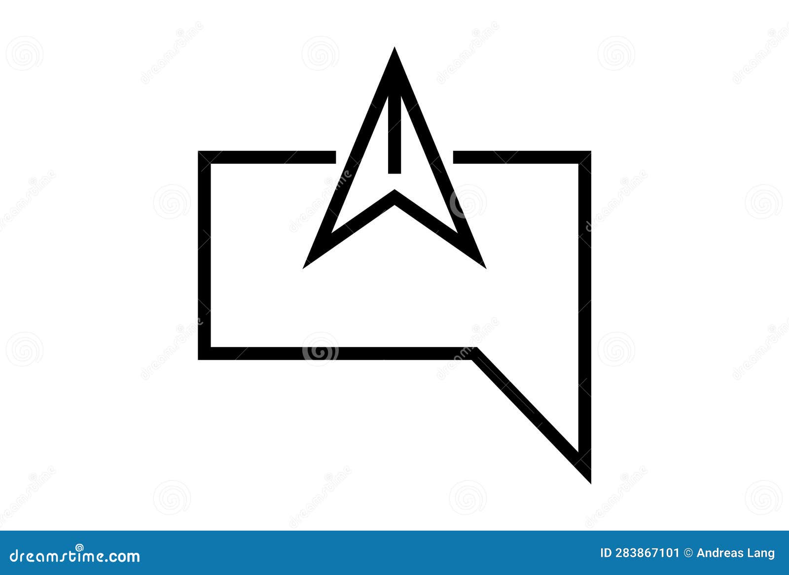 Message Flat Icon Minimalist Seo and Web Symbol Art Black Sign Artwork ...