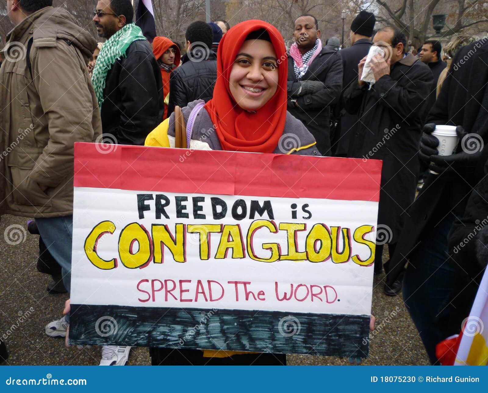 Message of Freedom editorial image. Image of protest - 18075230