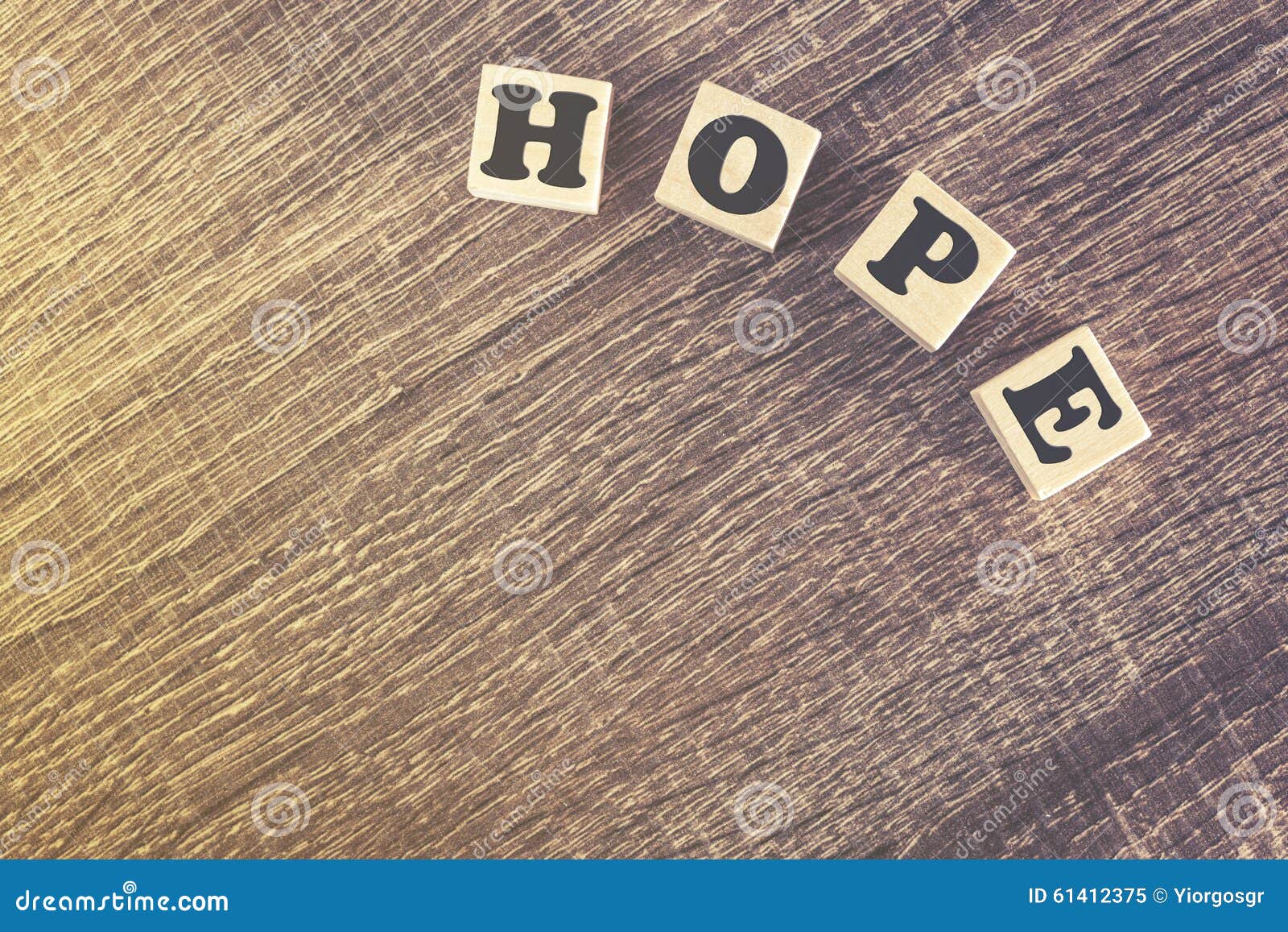 A message of Hope stock image. Image of happiness, alphabet - 61412375