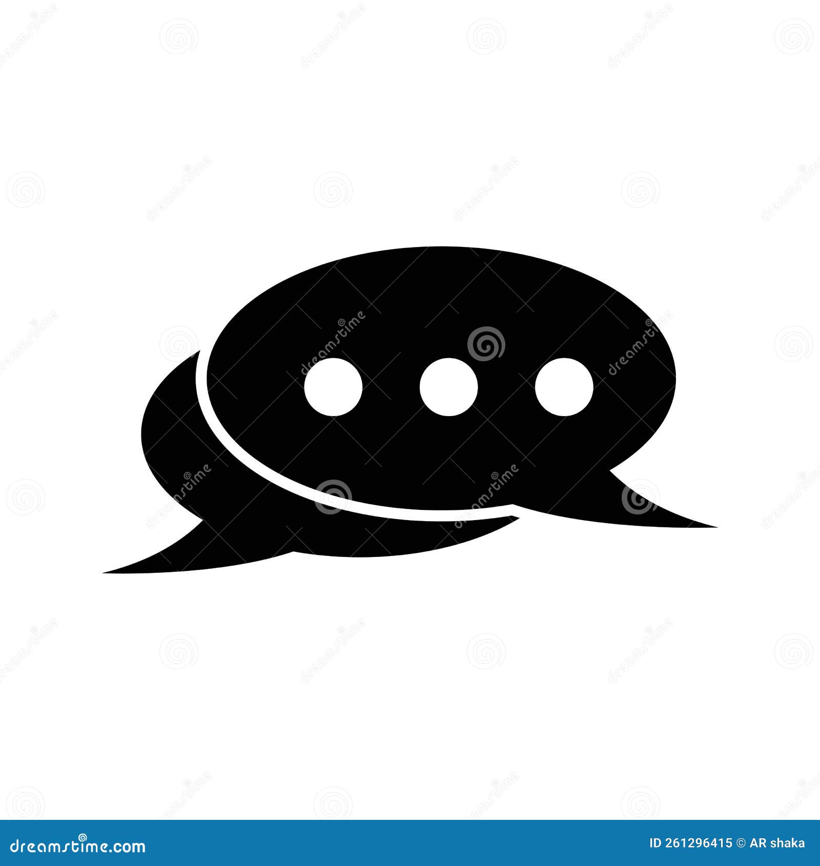 Message Icon Logo, Vector Design Stock Vector - Illustration of send ...