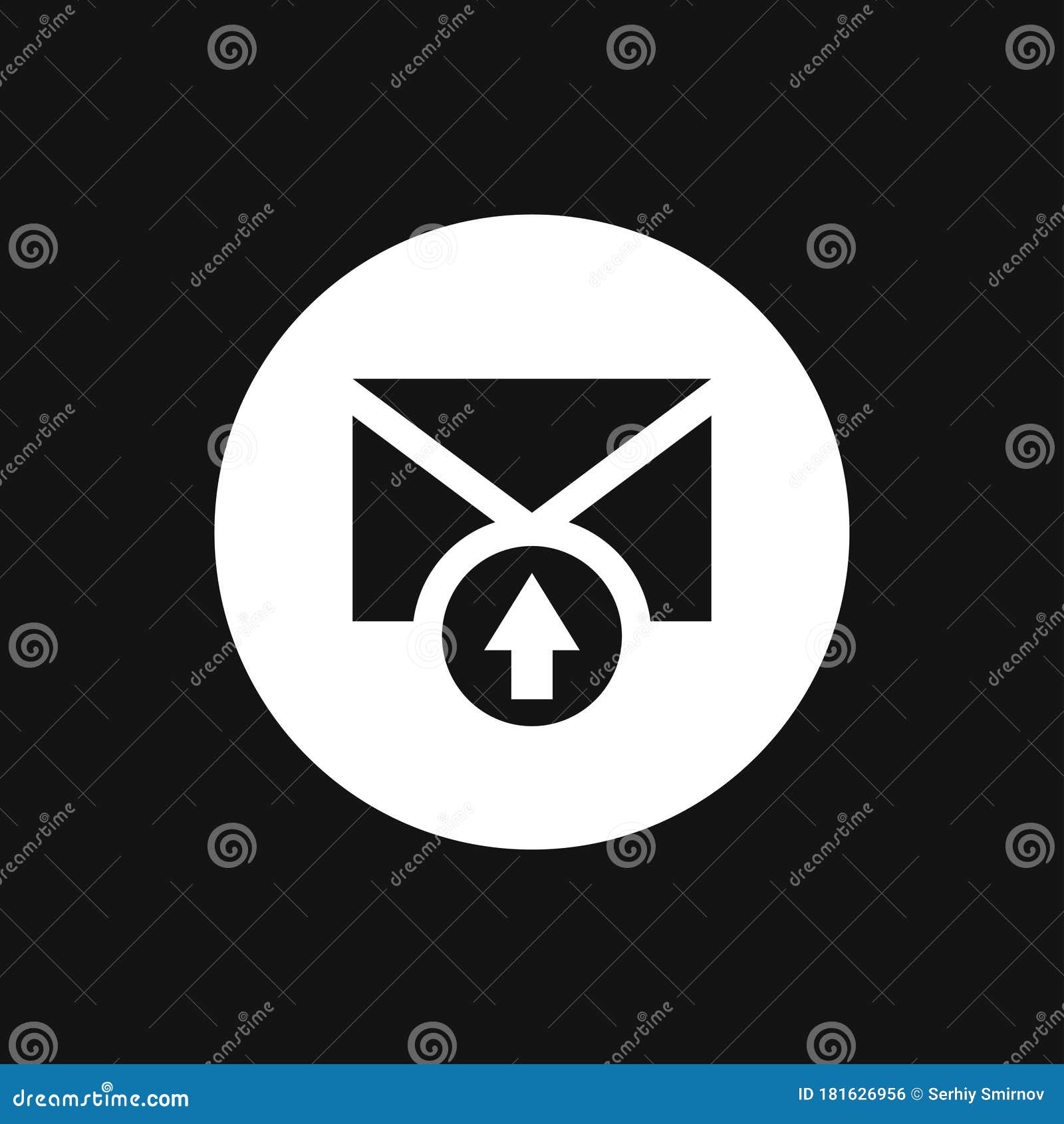 Message Icon, Vector Symbol for Design. Cat Sign Stock Illustration ...
