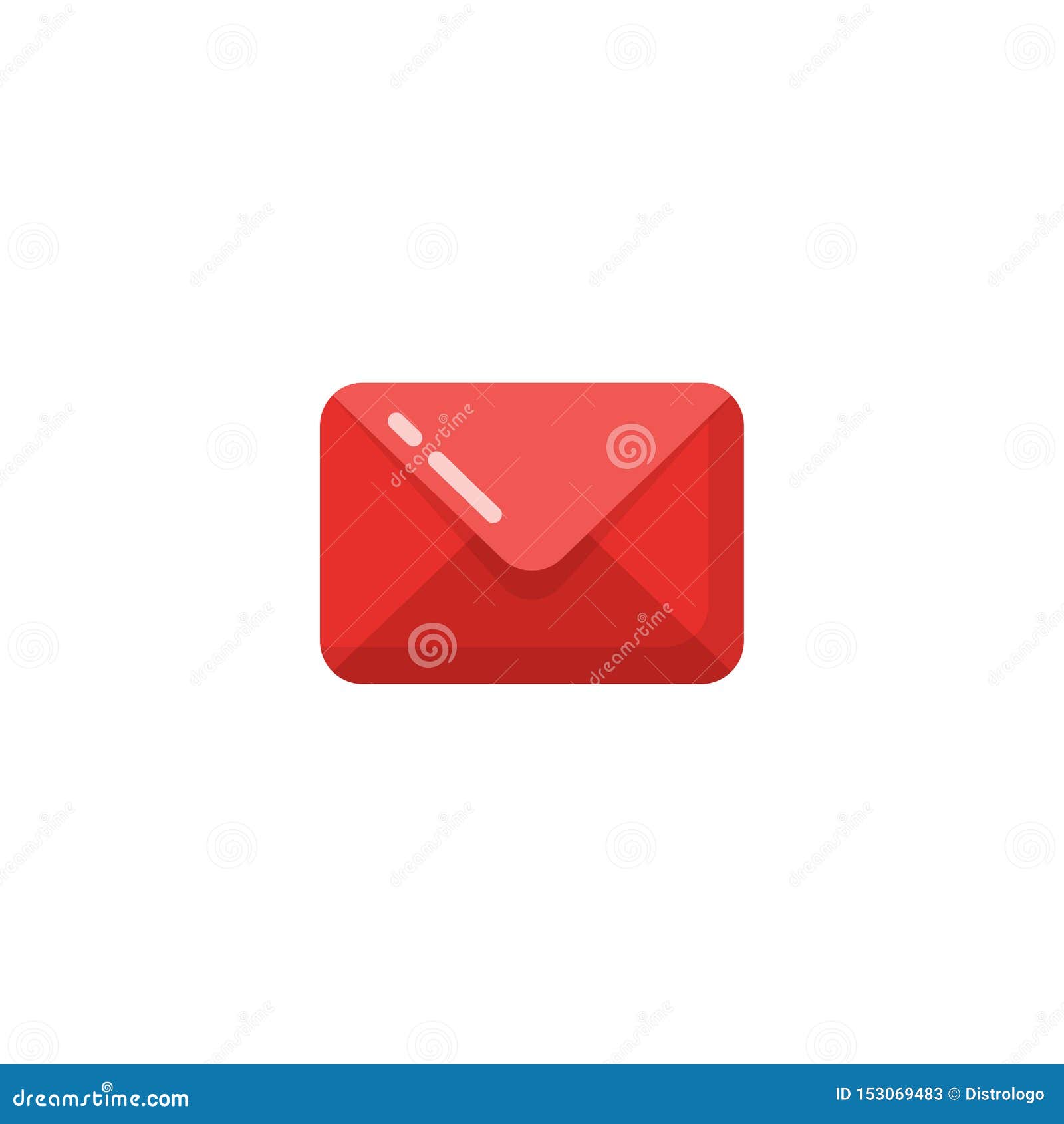 Message Mail Icon Vector. Email Icon Symbol Design Stock Vector ...