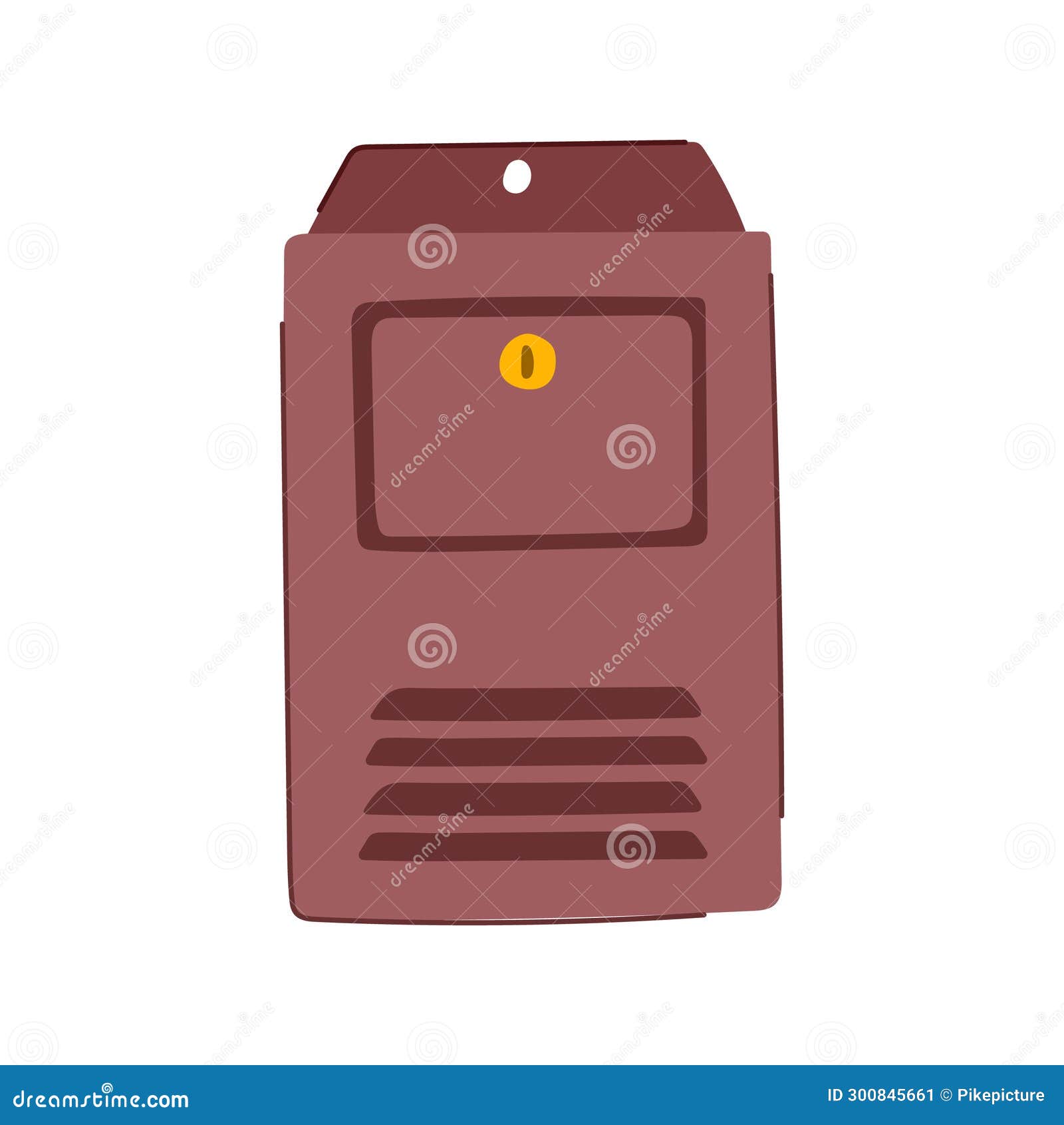 Message Mailbox Letter Cartoon Vector Illustration Stock Vector ... Message Mailbox Letter Cartoon Vector Illustration Stock Vector ...