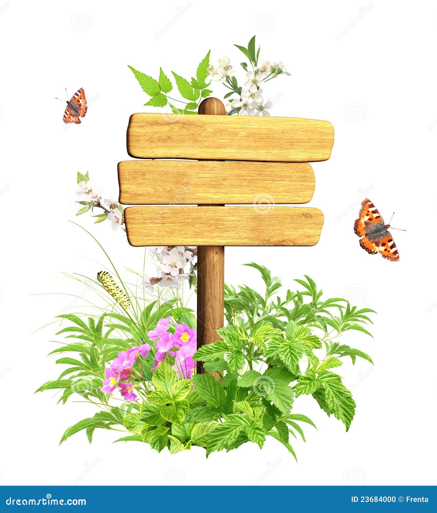 Message of nature stock illustration. Illustration of growth - 23684000