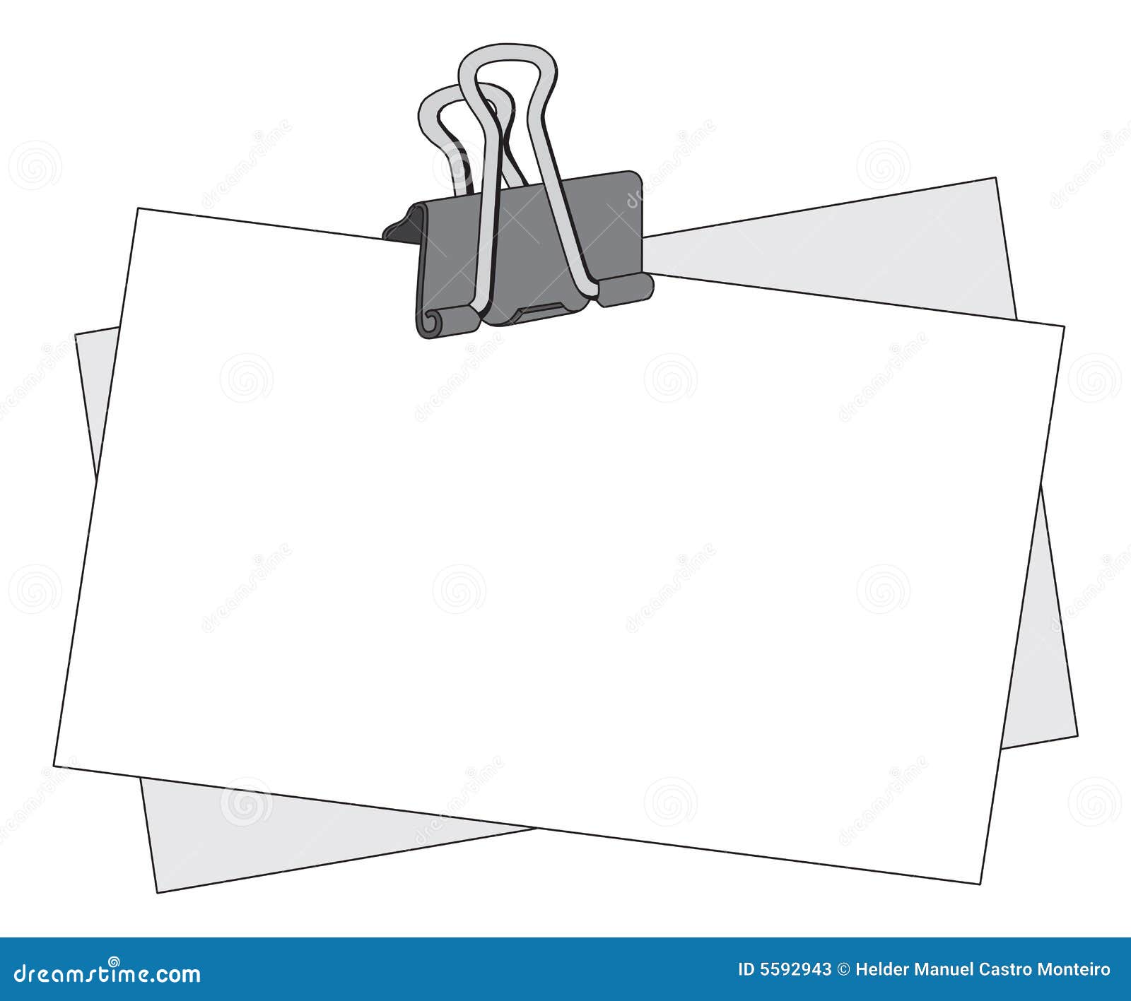 Message note stock vector. Illustration of isolated, billboard - 5592943