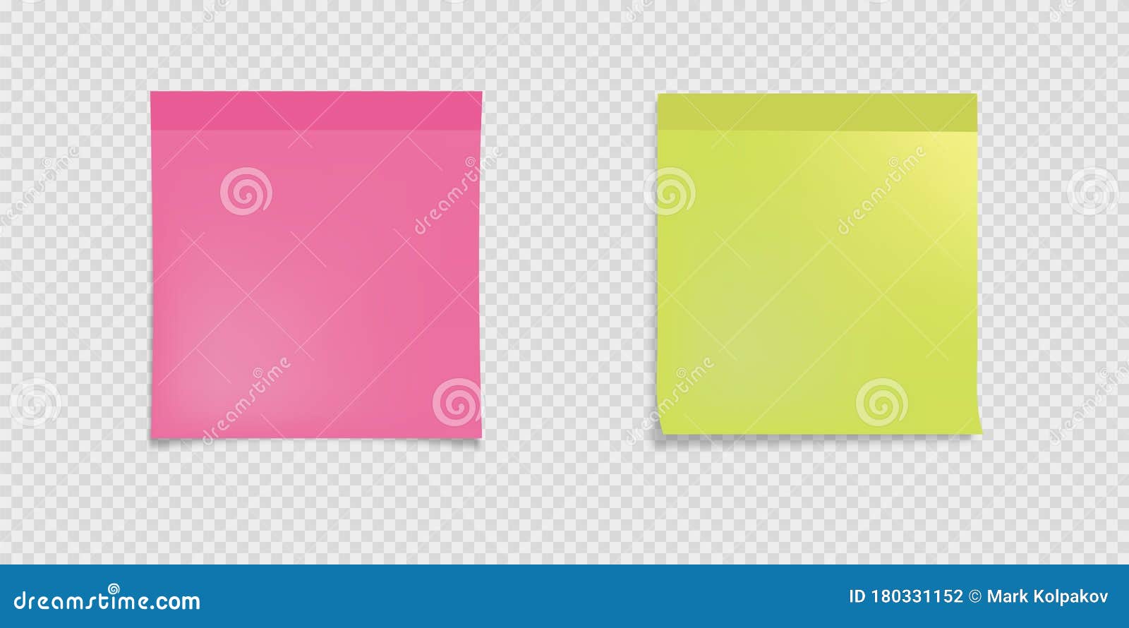Message Note Isolated Vector Illustration on Transparent Background ...