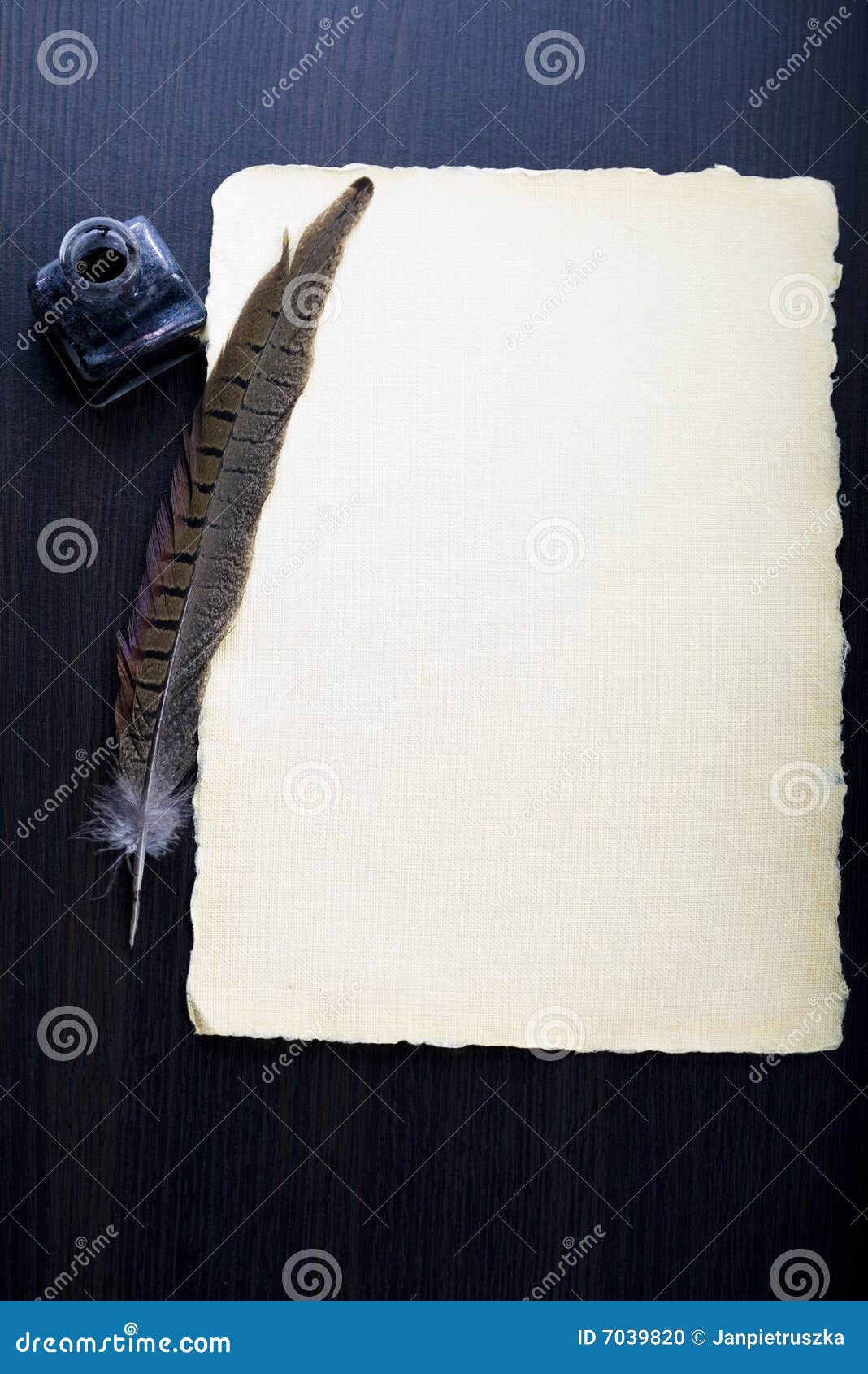 Message in a old paper stock photo. Image of brown, calligraphic - 7039820