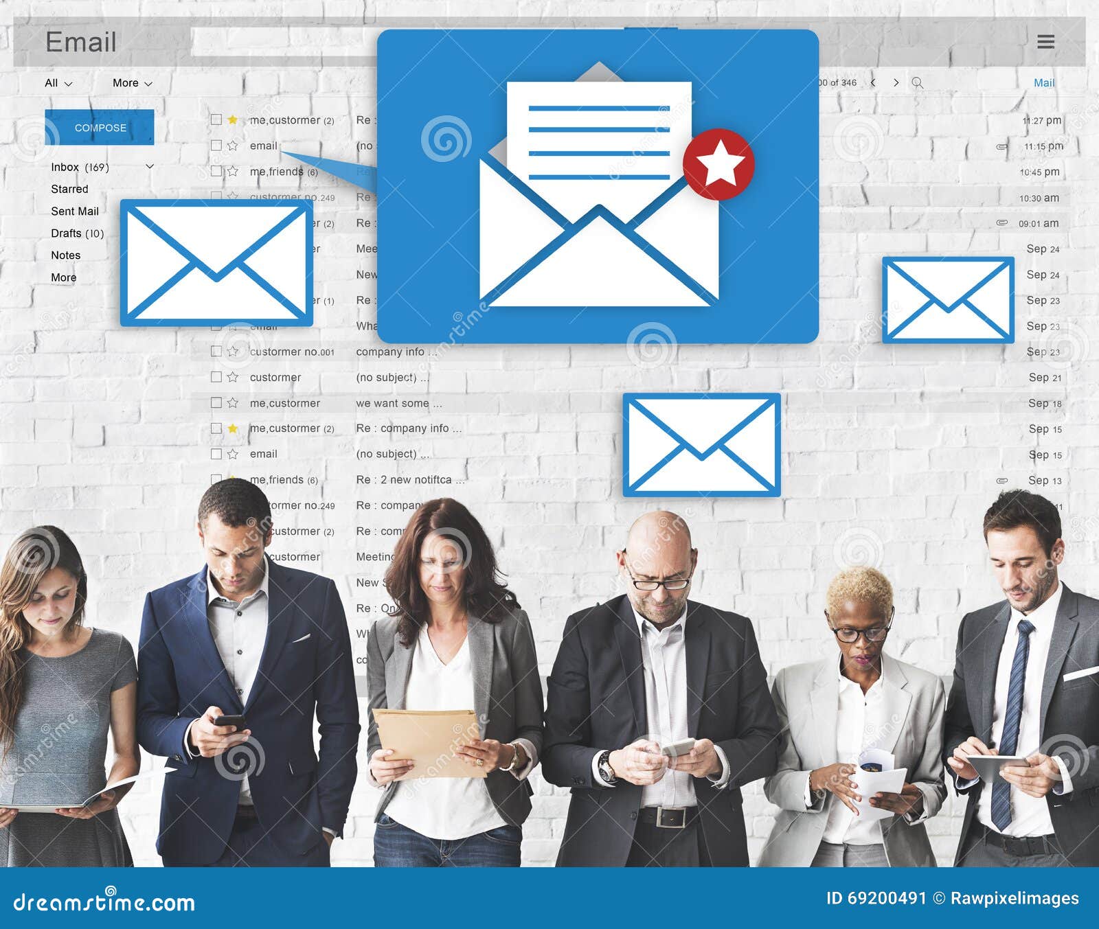 Message Online Chat Social Text Concept Stock Image - Image of collar ...