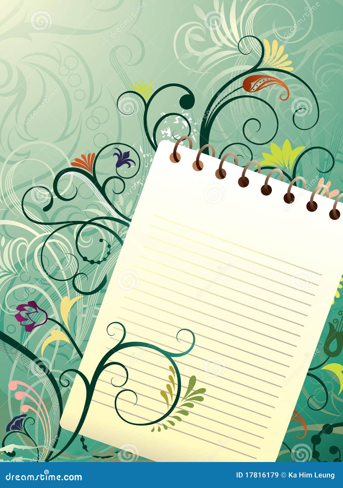 Message Paper stock illustration. Illustration of swirl - 17816179