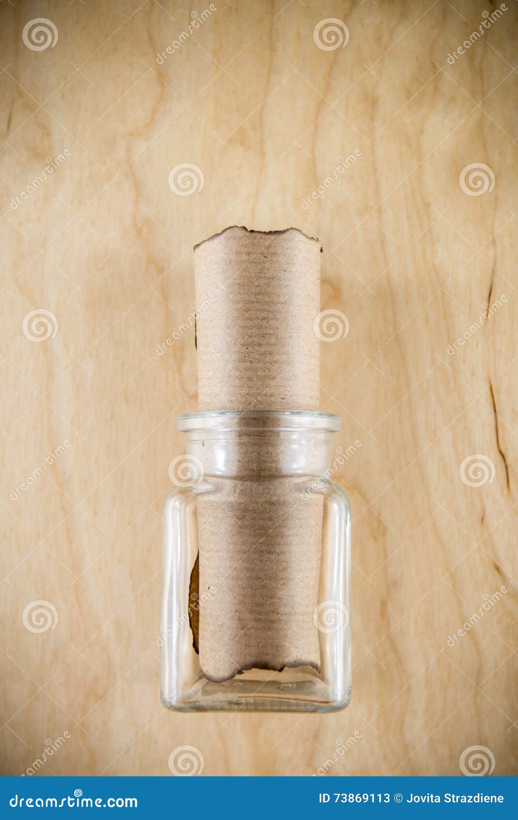 Message in paper roll stock image. Image of space, text - 73869113