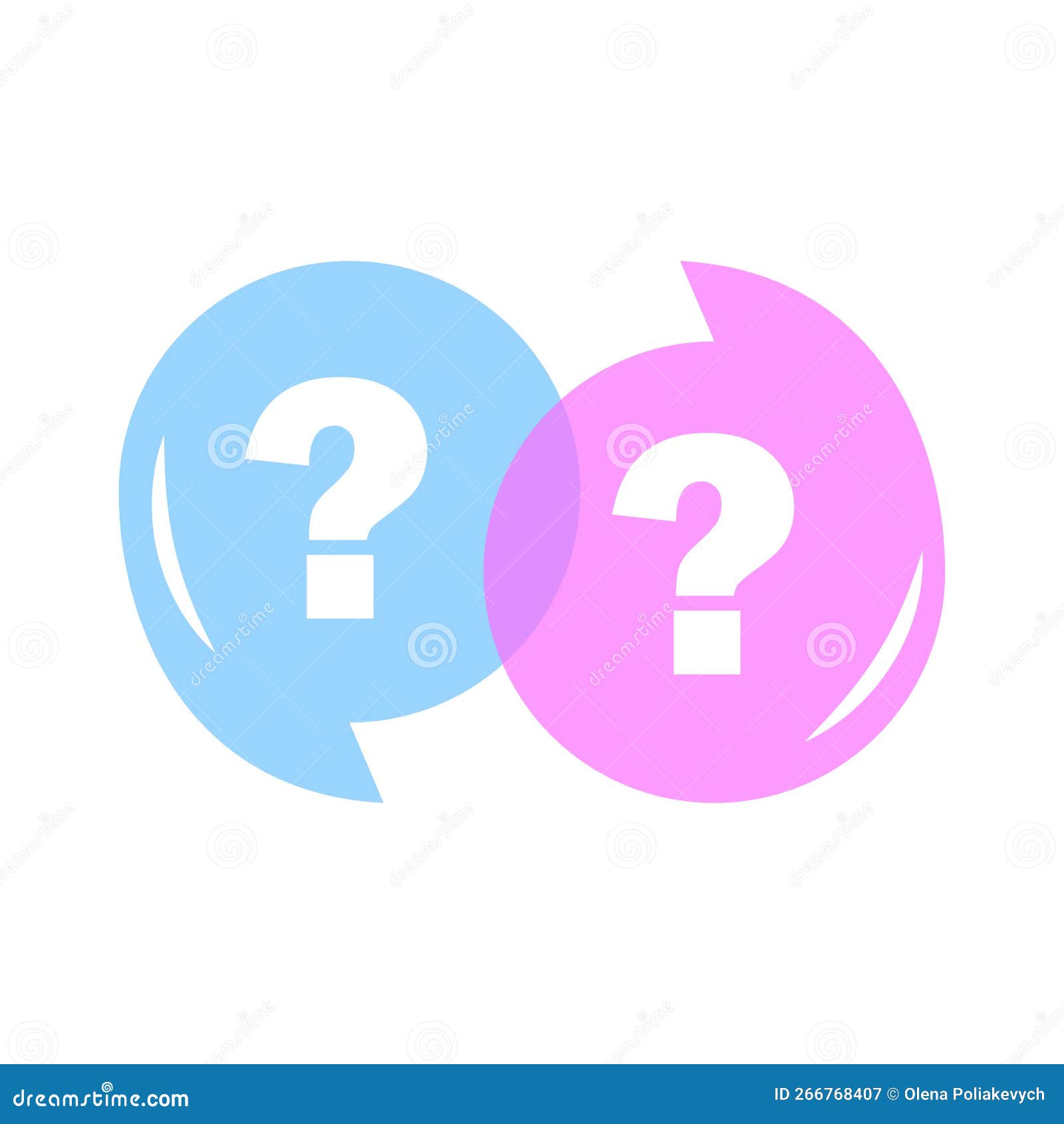 Message Question Mark. Quiz Message. Answer Question Sign. Vector ...