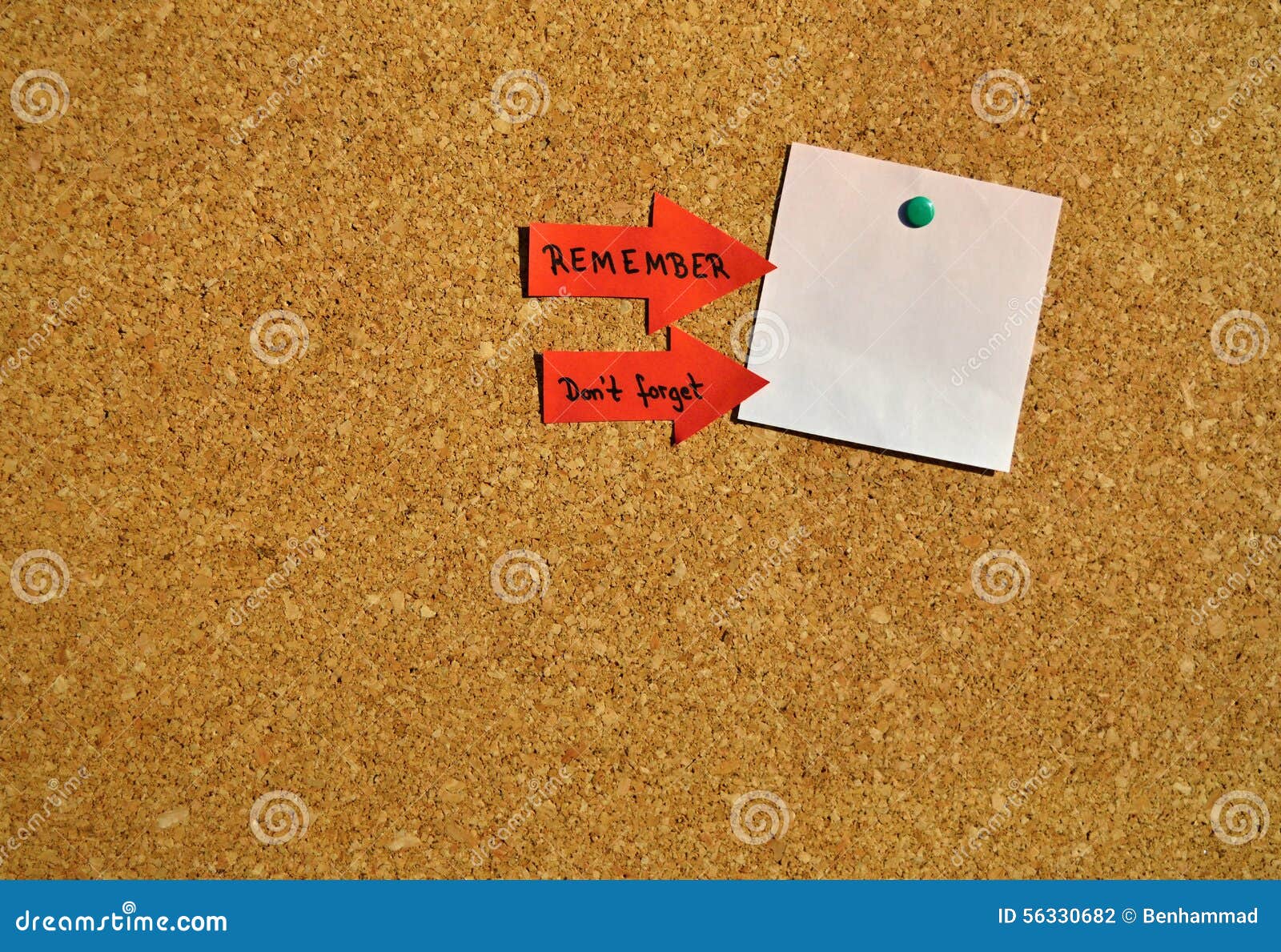 Message: Remember and Dont Forget Stock Photo - Image of notepad, copy ...