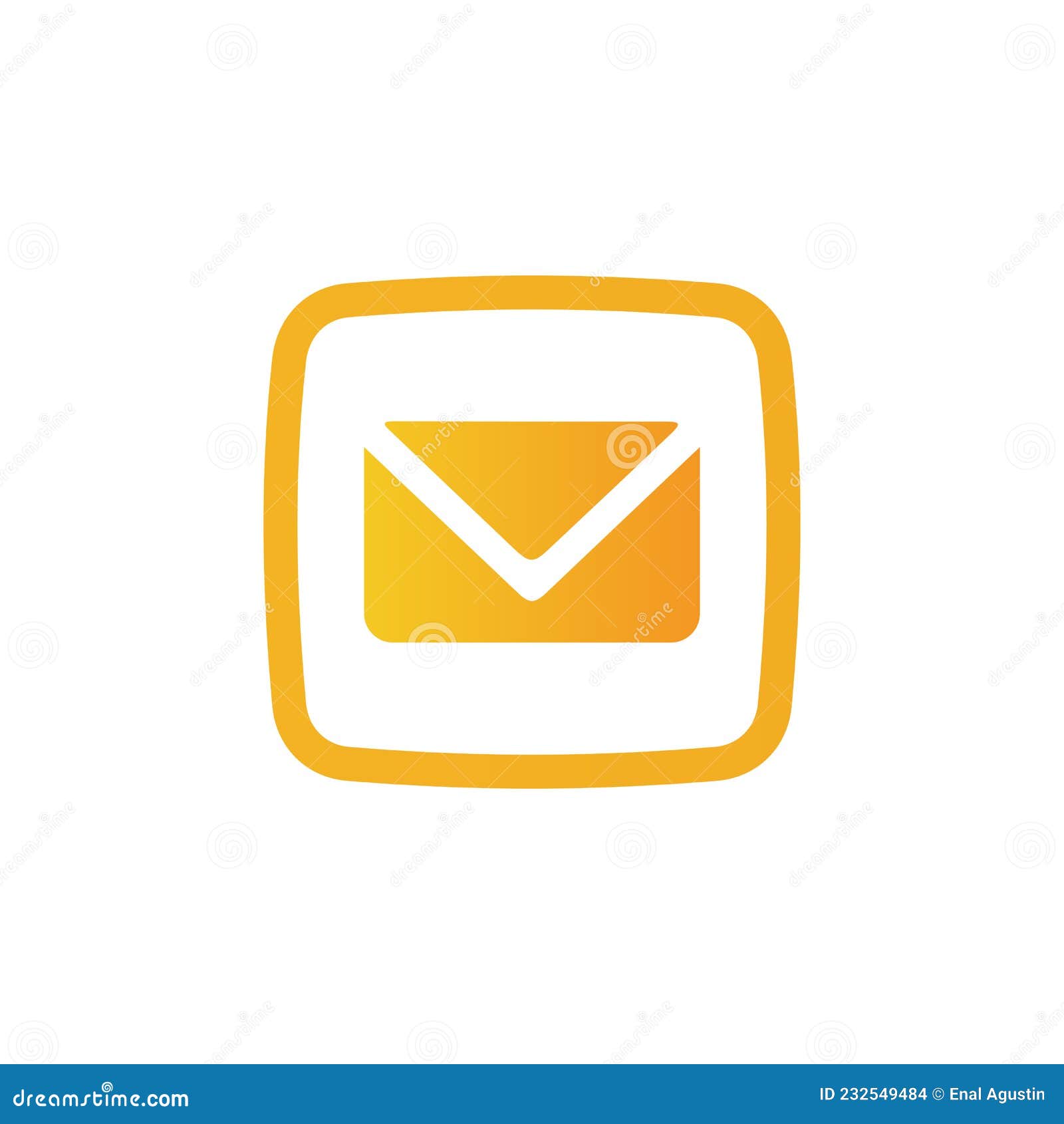 Message Sender App Icon Logo Design Stock Vector - Illustration of ...