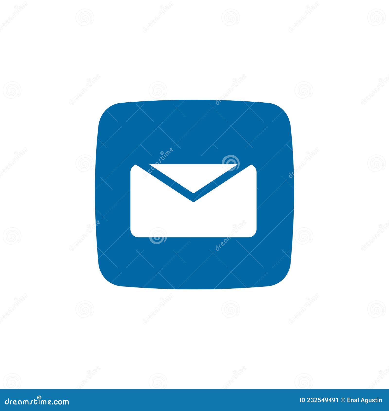 Message Sender App Icon Logo Design Stock Vector - Illustration of ...