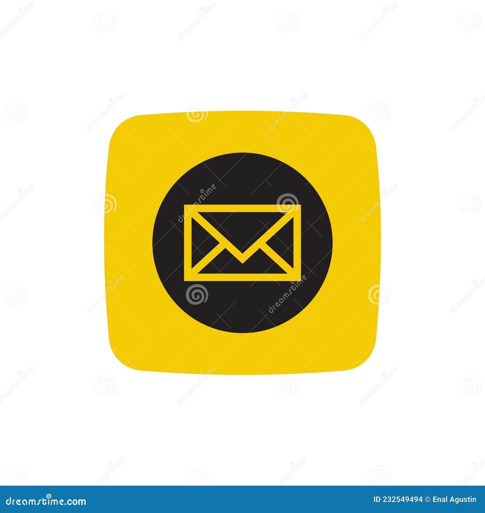 Message Sender App Icon Logo Design Stock Vector - Illustration of ...