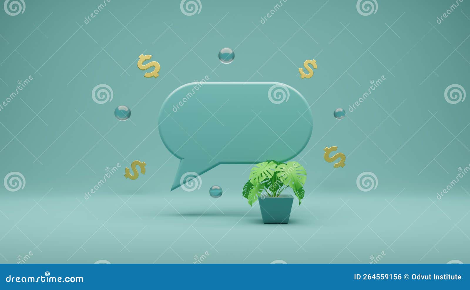 Message Status Box 3D Rendered, Social Media Post Design Stock ...