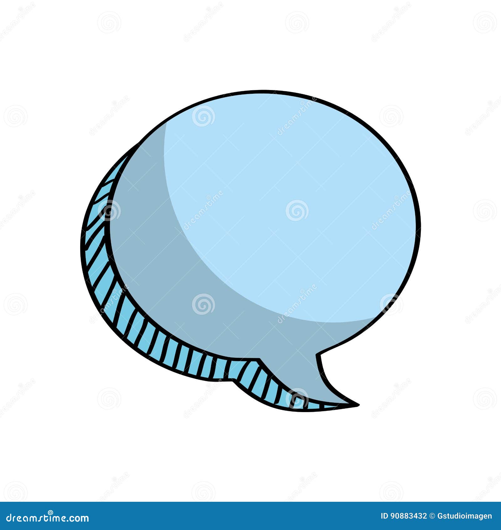 Message Talk, Box Vector Empty Stock Vector - Illustration of humour ...