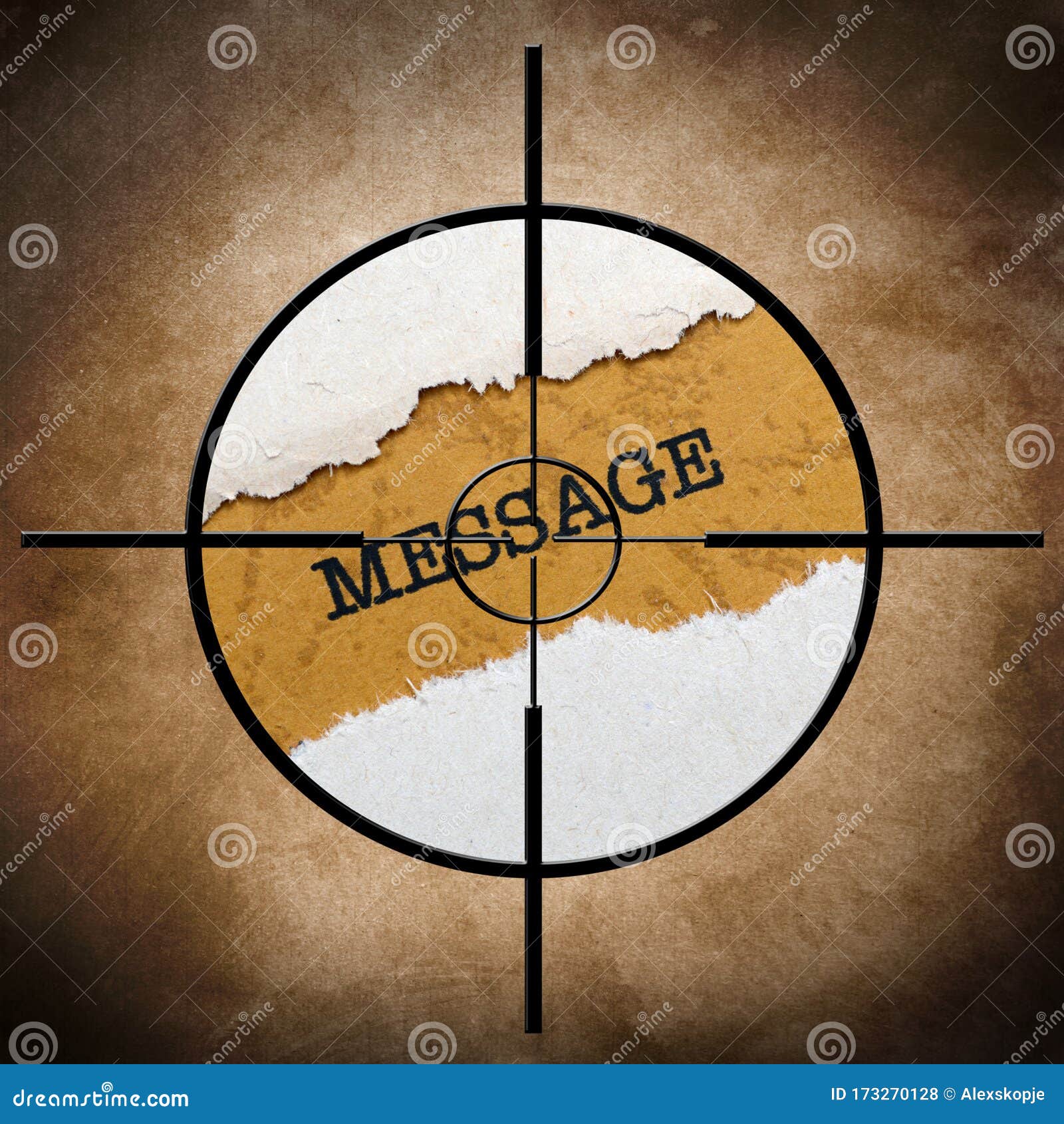 Message target stock photo. Image of marketing, target - 173270128