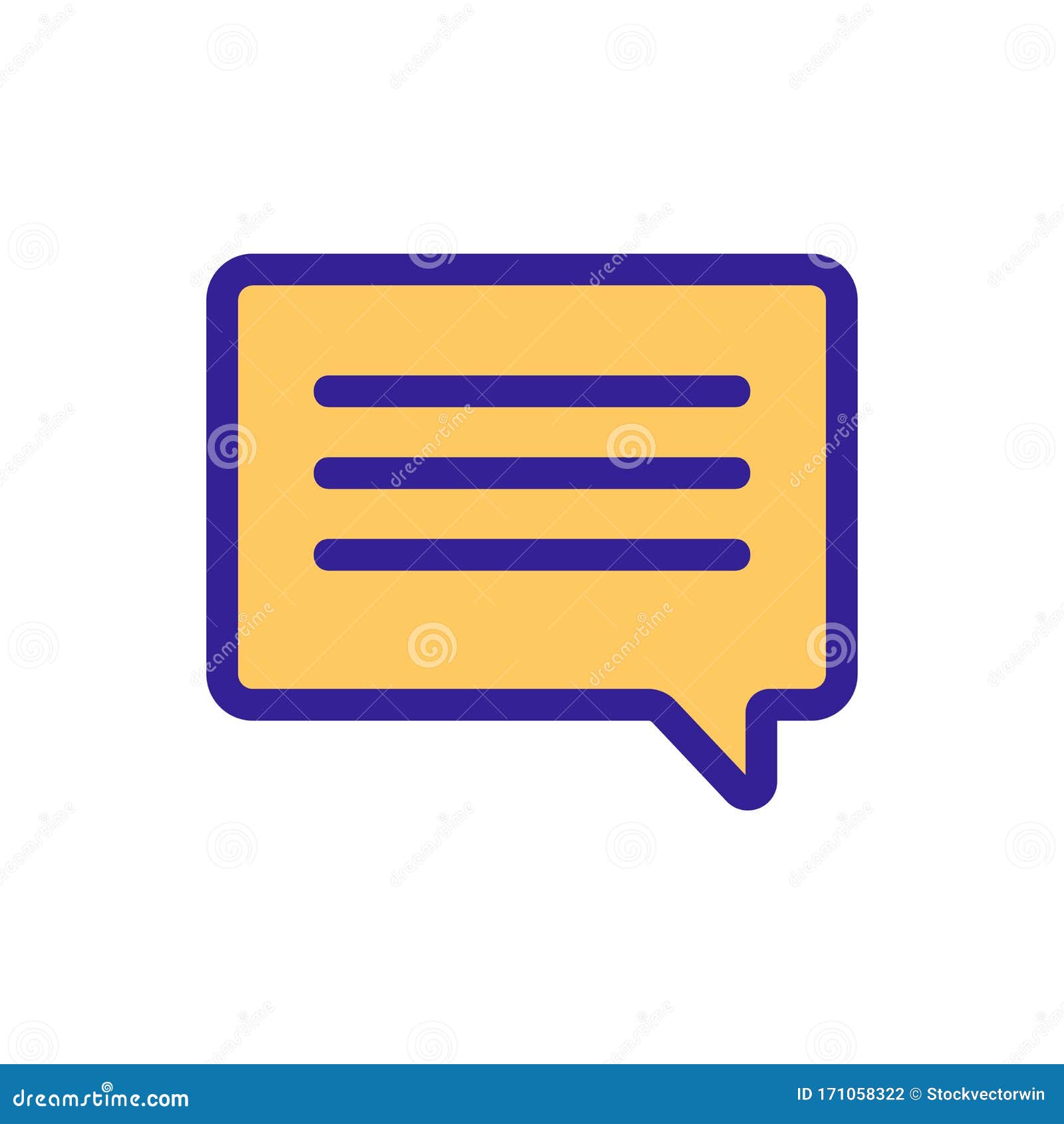 Message with the Test Icon Vector. Isolated Contour Symbol Illustration ...
