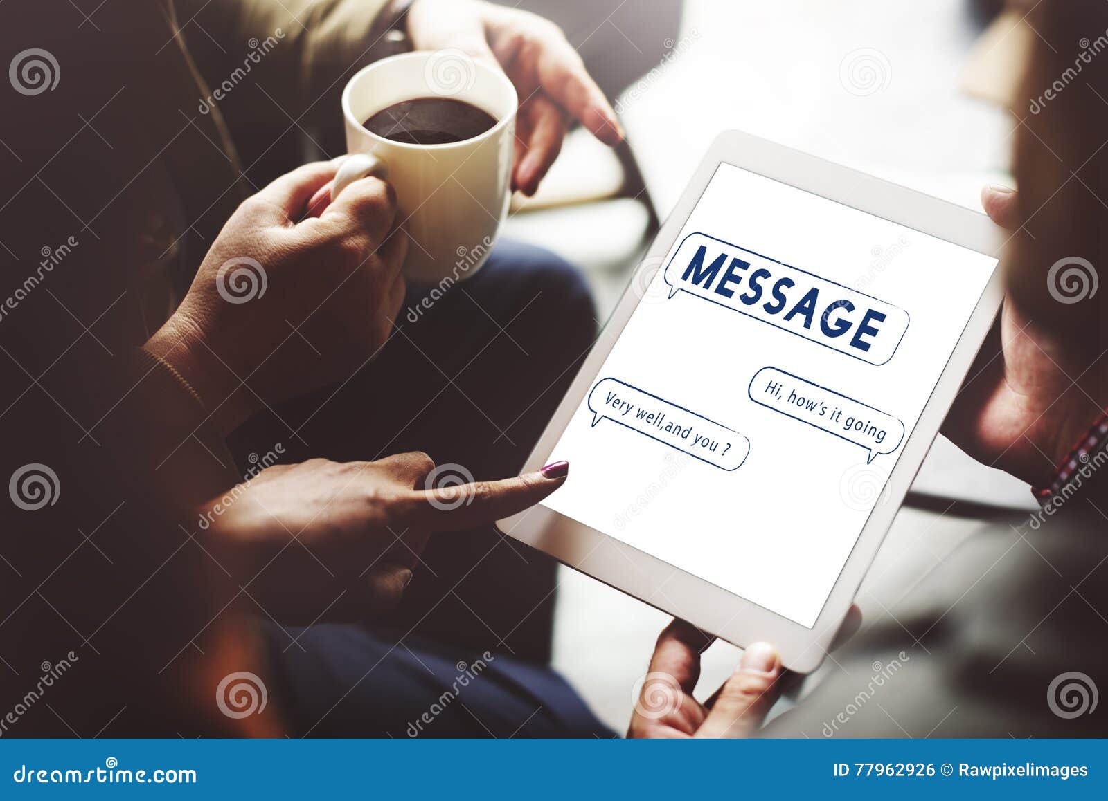 Message Text Mail Chat Communication Concept Stock Photo - Image of ...