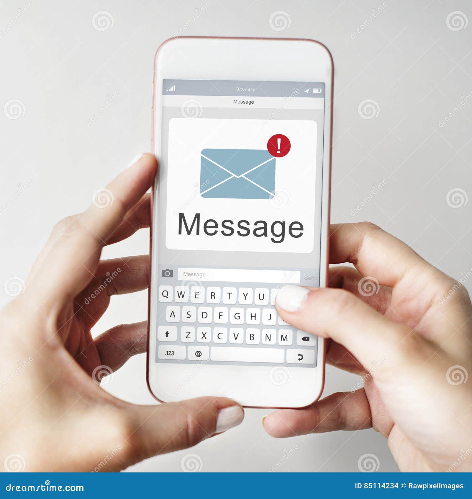 Message Text Mail Chat Communication Concept Stock Photo - Image of ...