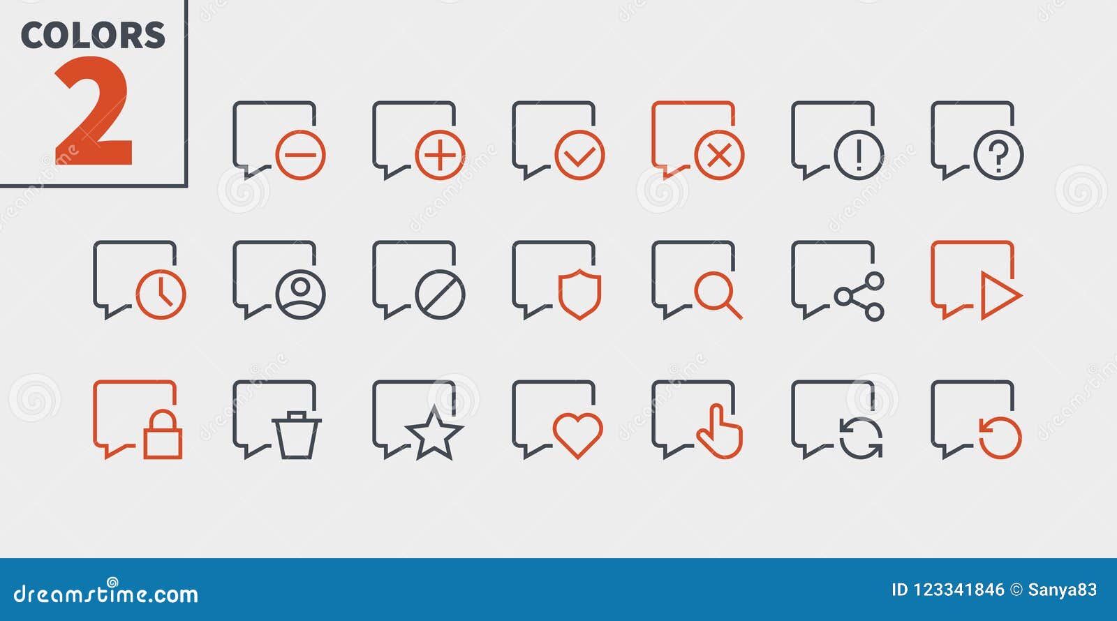 Messages UI Pixel Perfect Well-crafted Vector Thin Line Icons 48x48 ...