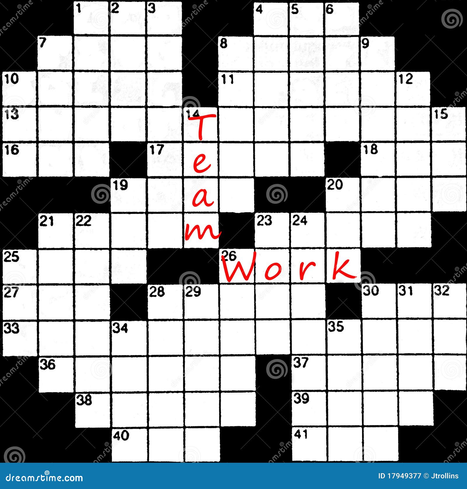 Messaggio Delle Parole Incrociate Immagine Stock - Immagine di crocevia ...