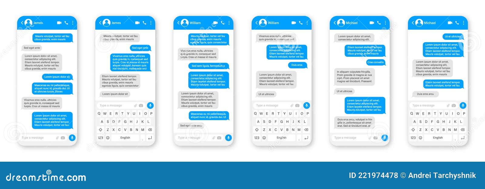 Messaging App Design, User Interface. SMS Text Frame Stock Vector ... Messaging App Design, User Interface. SMS Text Frame Stock Vector ...