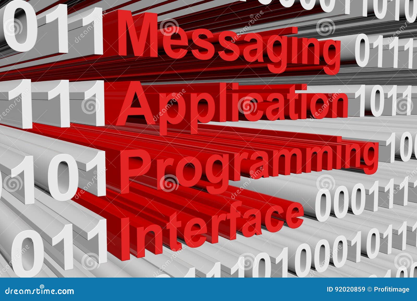 Messaging Application Programming Interface Stock Illustration ...