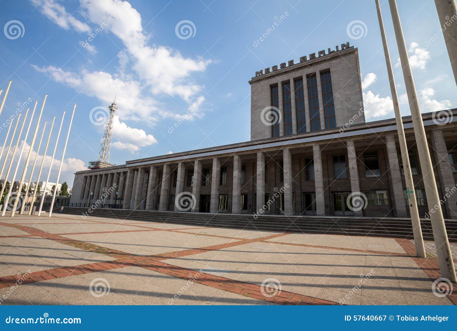 Messe Buildings Berlin Germany Editorial Photography - Image of westend ...