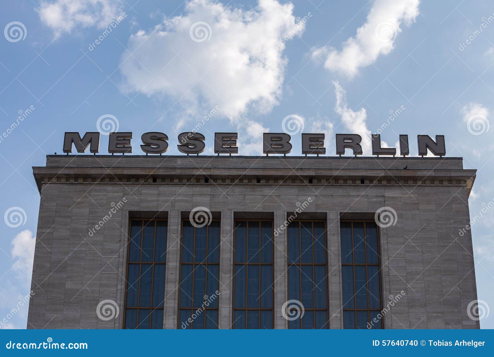 Messe Buildings Berlin Germany Editorial Image - Image of fair, berlin ...