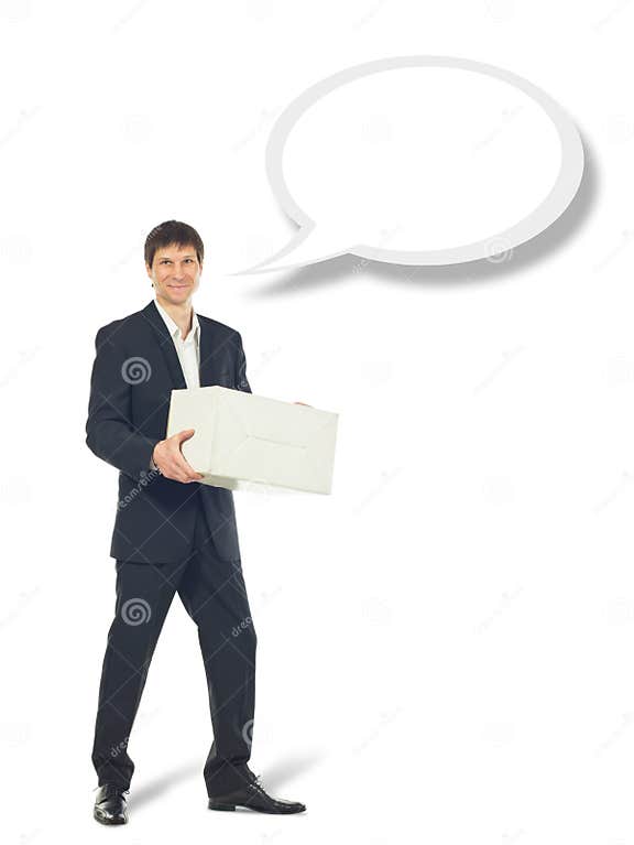 A messenger delivered stock image. Image of supplier - 25769843