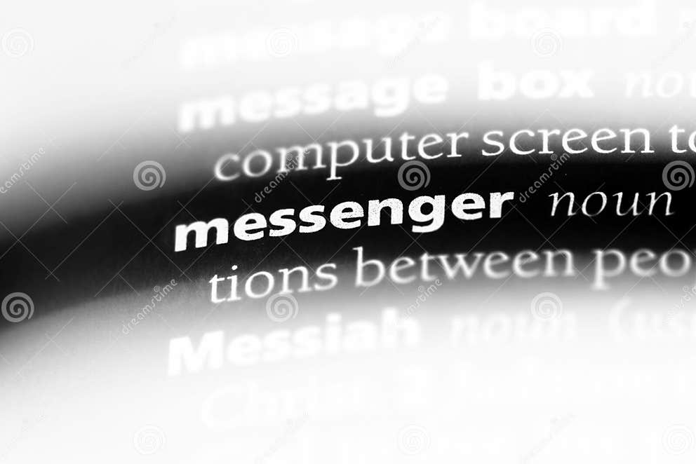 Messenger stock photo. Image of dictionary, paper, macro - 126541284