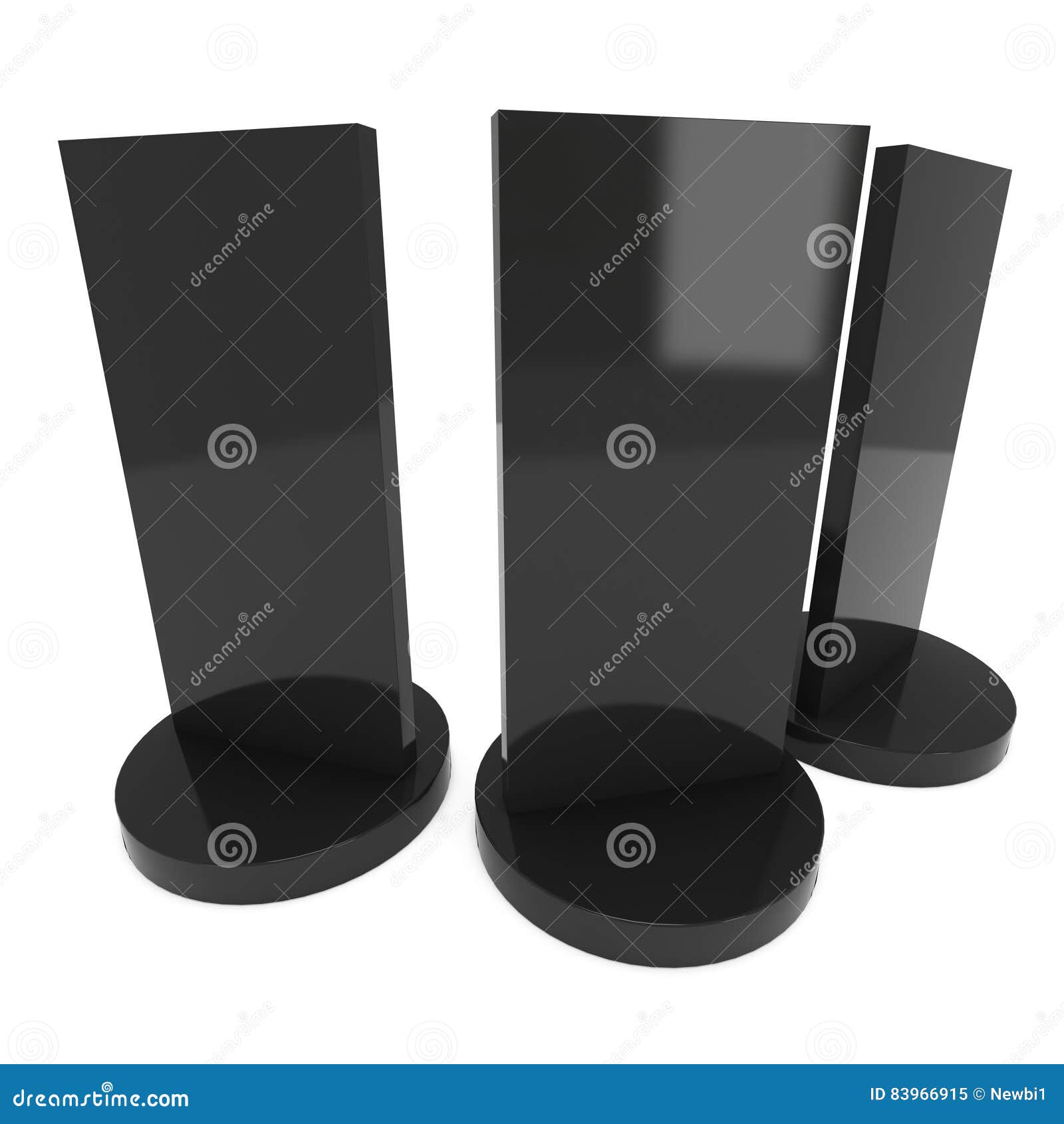 Messenstand LCD-Bildschirm-Stand Stock Abbildung - Illustration von ...