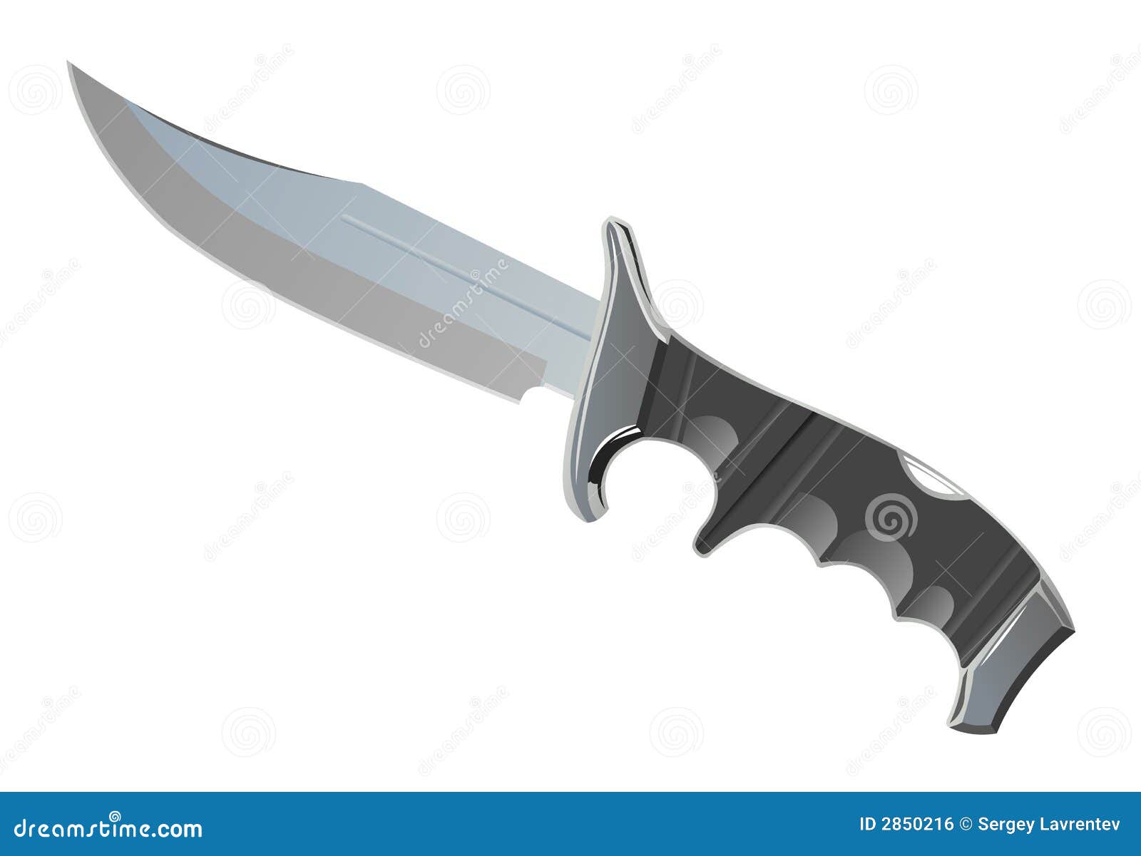 Messer vektor abbildung. Illustration von waffe, ausrüstung - 2850216