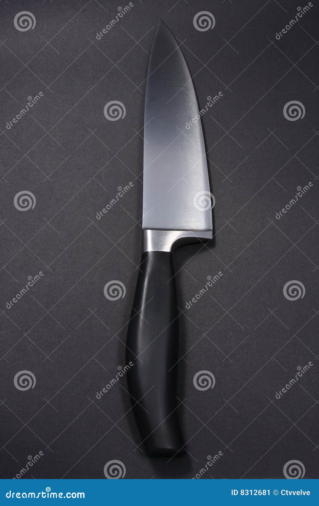 Messer stockbild. Bild von hieb, blatt, luxus, schatten - 8312681