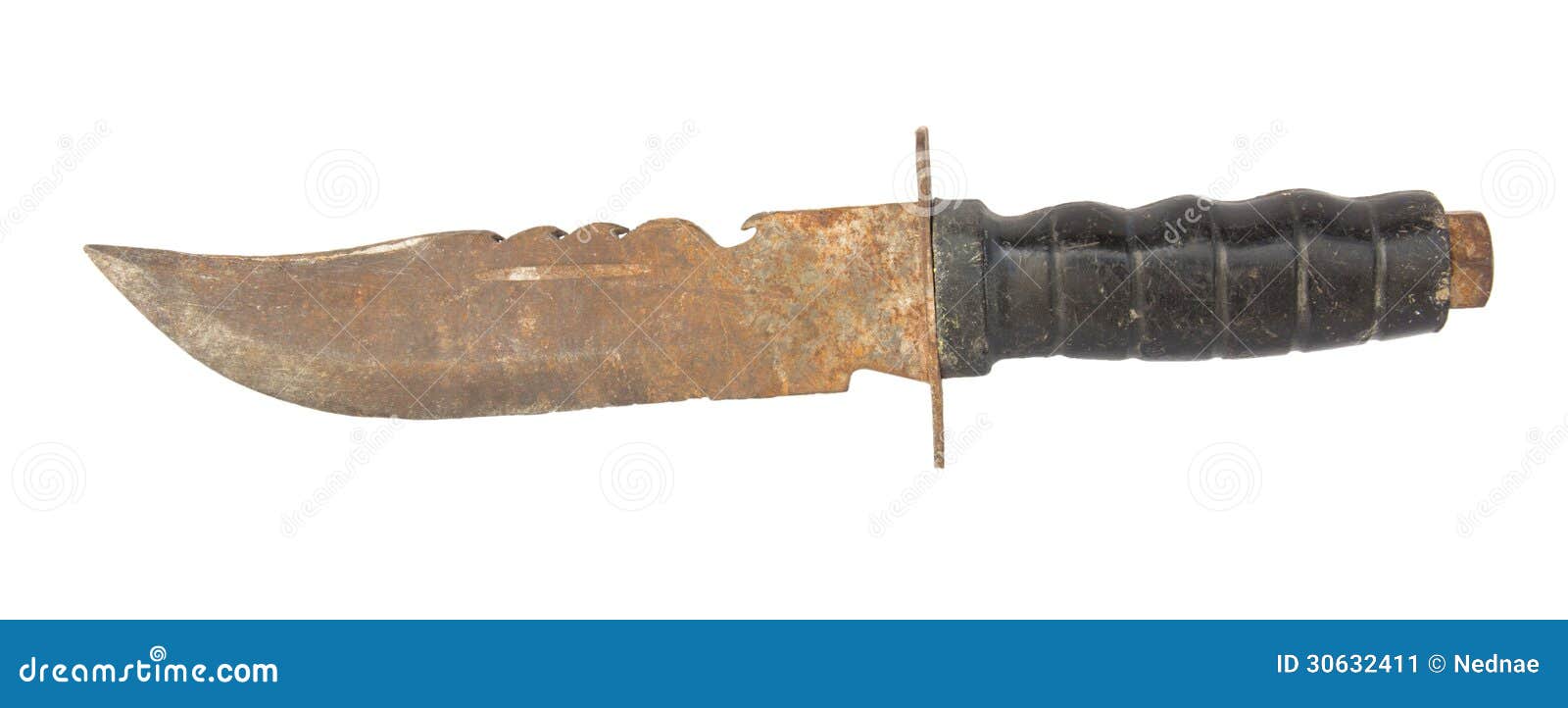 Messer/altes rostiges stockbild. Bild von bowie, bajonett - 30632411