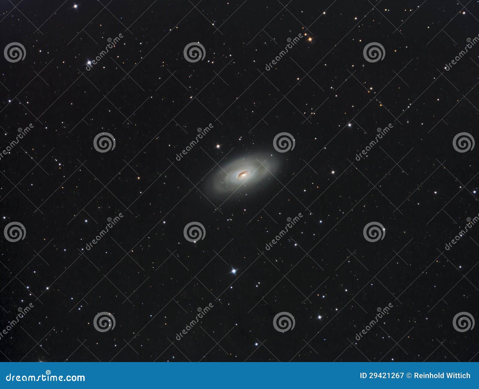 Messier 64 stock image. Image of galaxy, astronomy, cosmos - 29421267