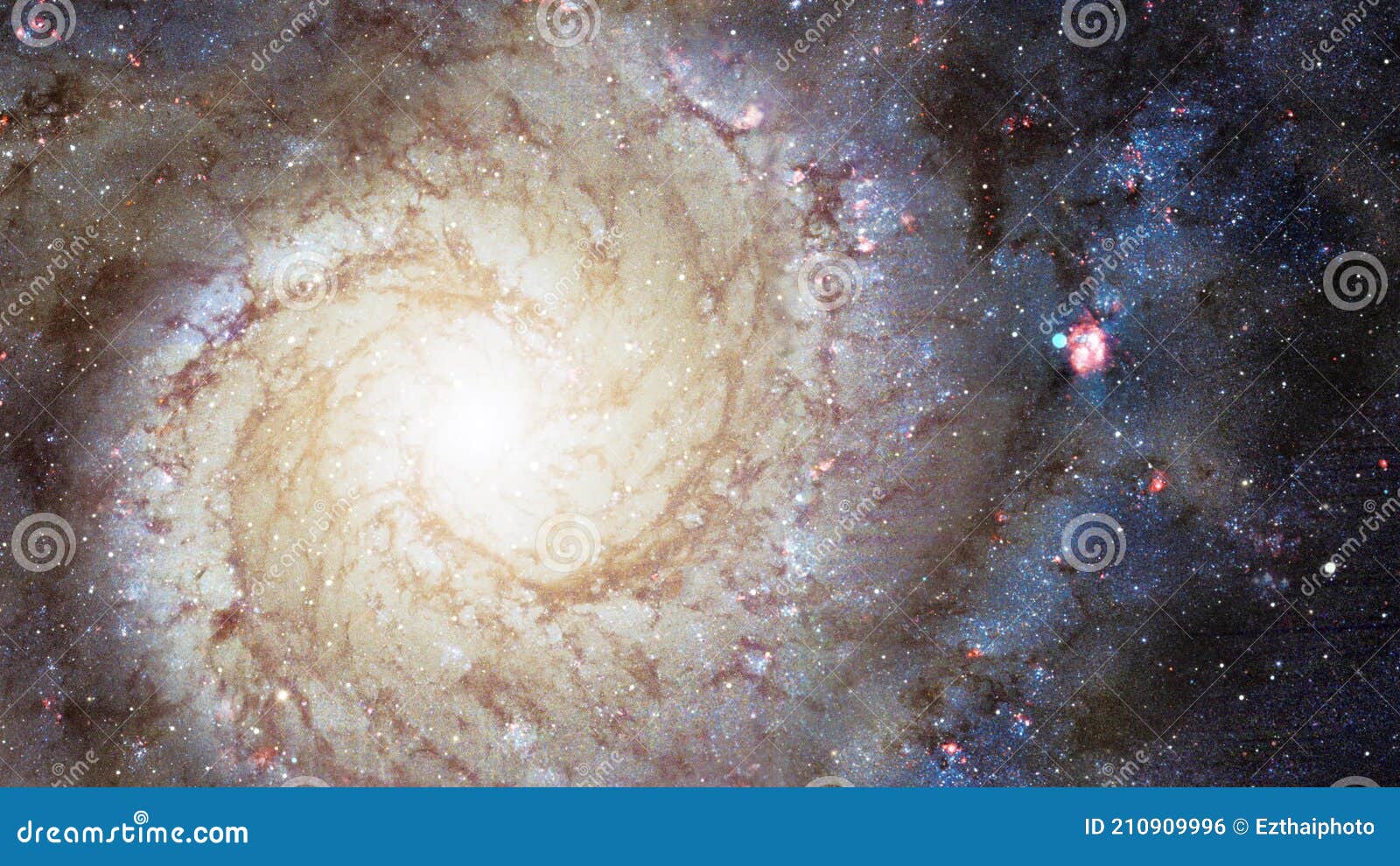 Messier 74 Exploration on Deep Space. 4K Flight into Messier 74 is a ...