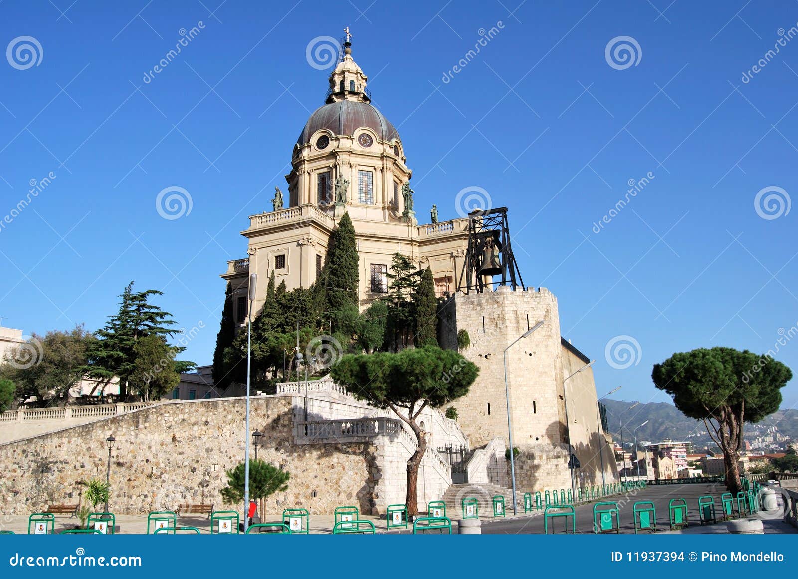 Messina stock photo. Image of ornate, street, bells, religious - 11937394